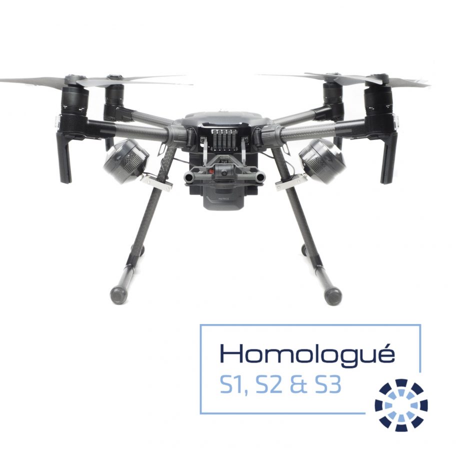 DJI Matrice 200 V2 Combo homologué S1-S2-S3 DGAC - Flying Eye