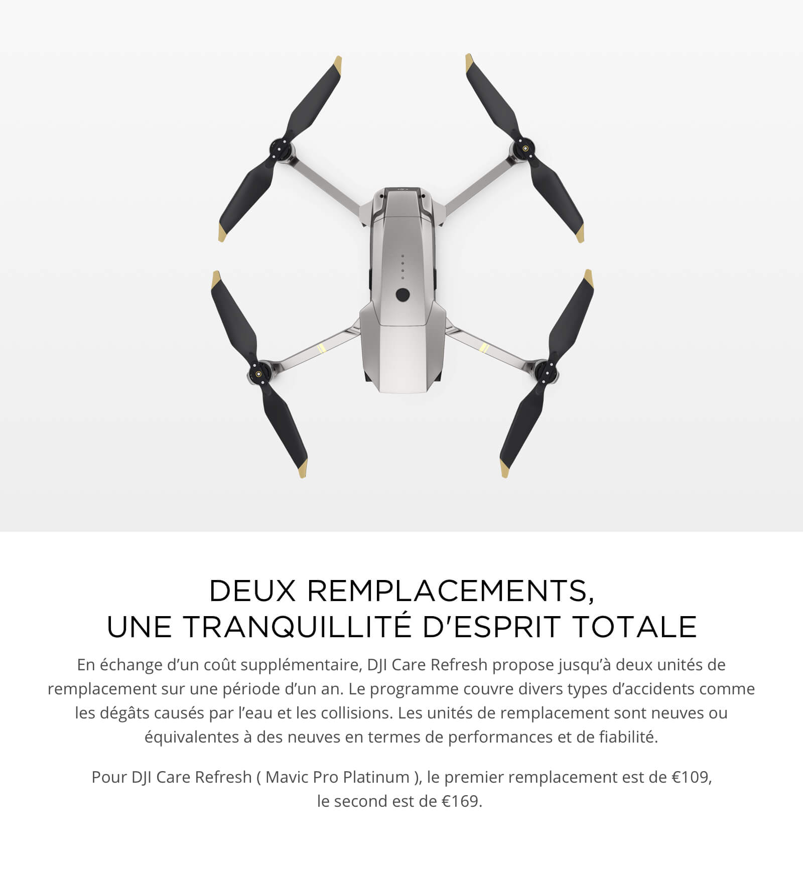 DJI Care Mavic Pro Platinum - Flying Eye