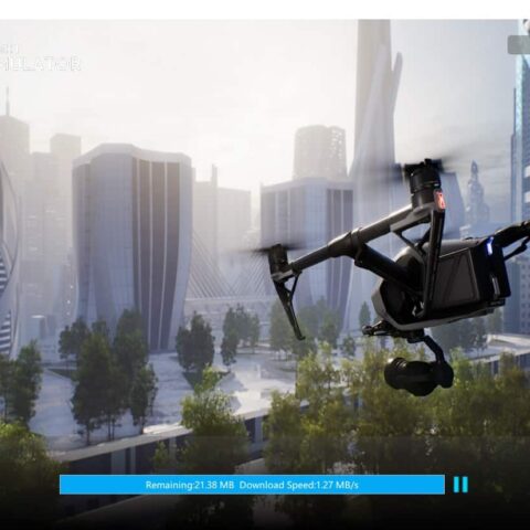 Simulateur DJI Flight Simulator - Flying Eye