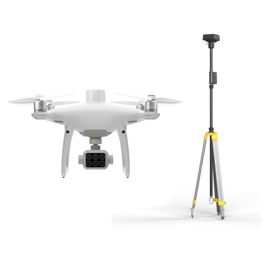 DJI Phantom 4 P4 Multispectral + base D-RTK 2 - Flying Eye